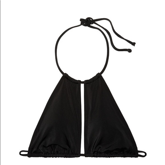 Victoria's Secret | Swim | Victorias Secret Pink High Neck Keyhole ...